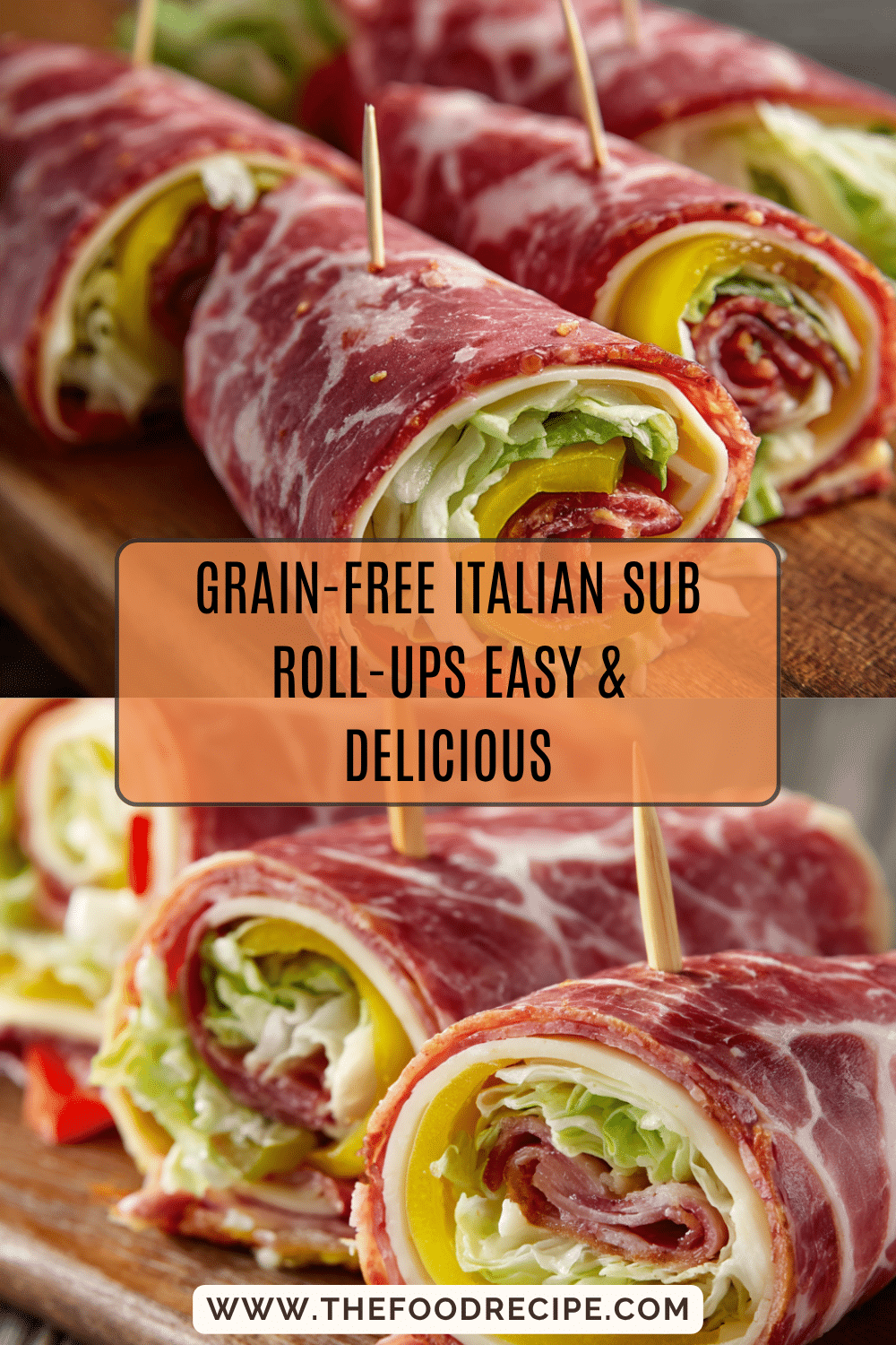 Italian Sub Roll-Up: Zesty, Grain-Free Lunch Delight