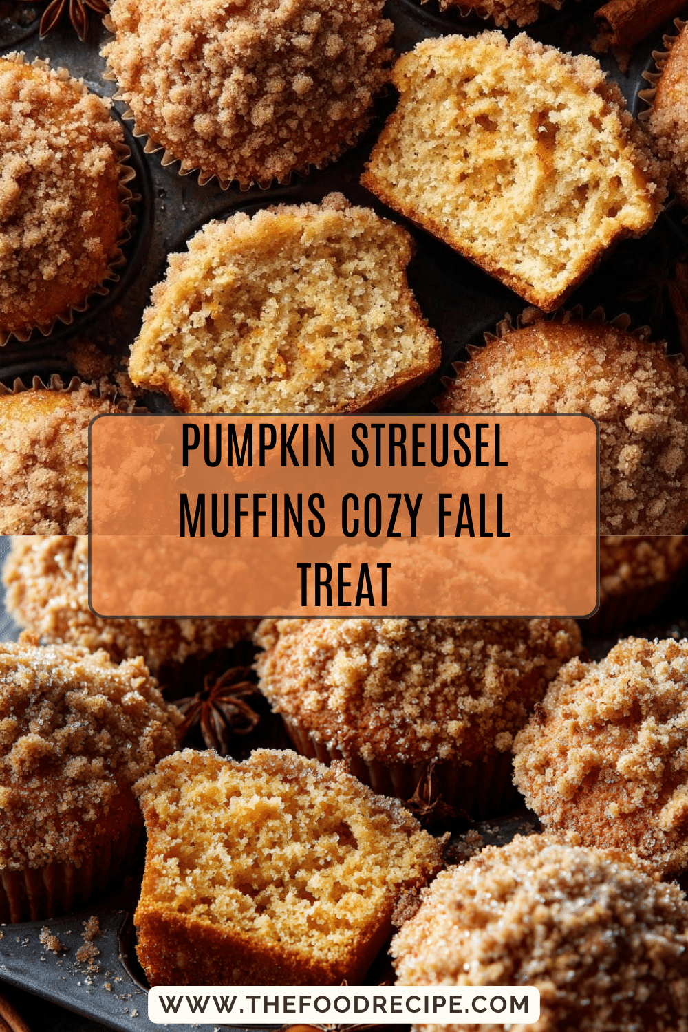 Pumpkin Streusel Muffins Recipe - Autumn Comfort Delight