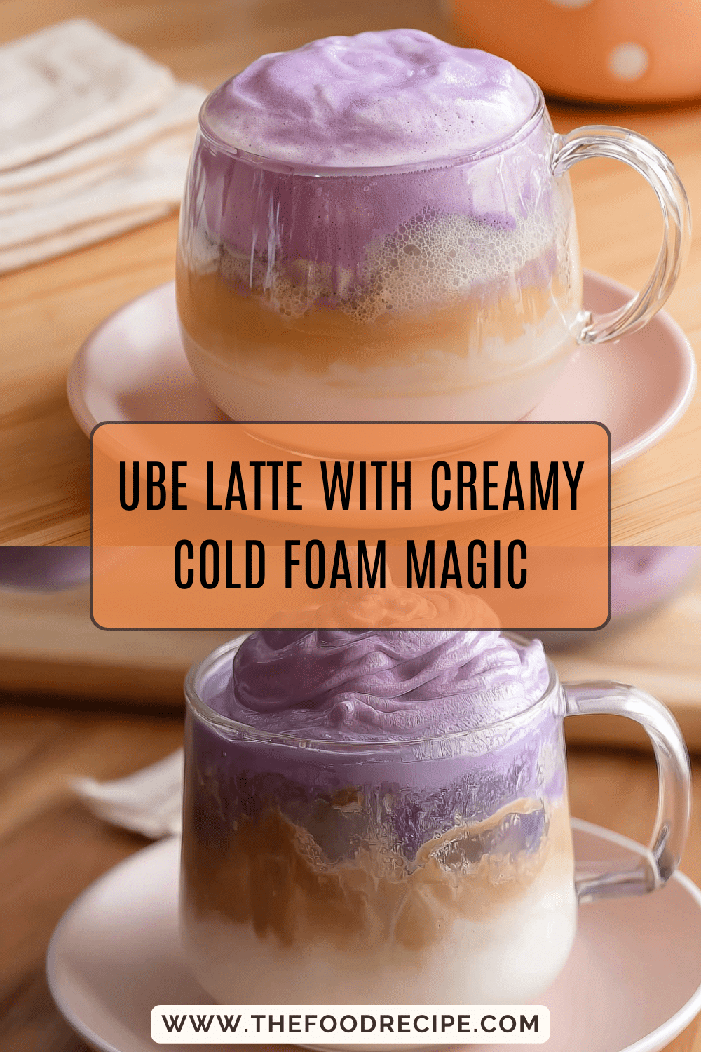 Ube Latte: Vibrant Ube Cold Foam Recipe