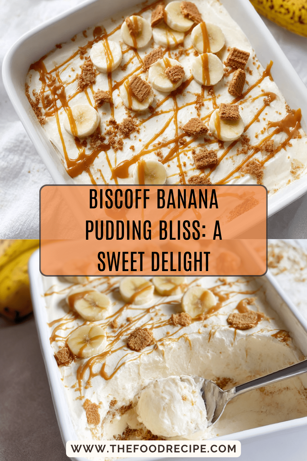Biscoff Banana Pudding Delight - Creamy Dessert Recipe