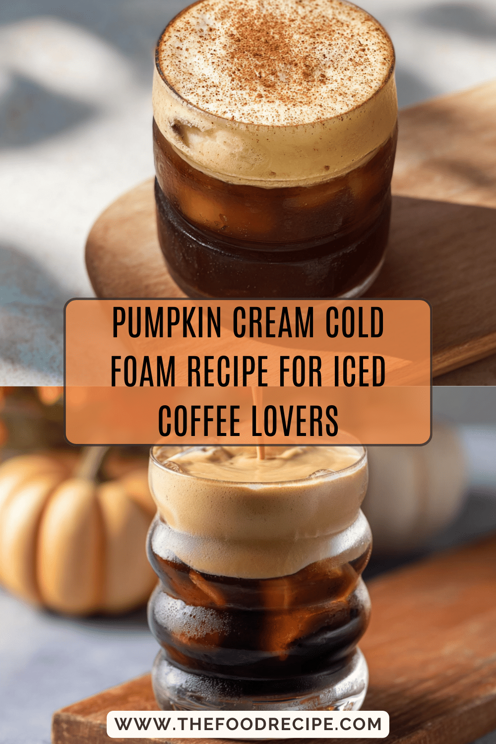 Pumpkin Cream Cold Foam: Creamy, Spiced Fall Coffee Topping
