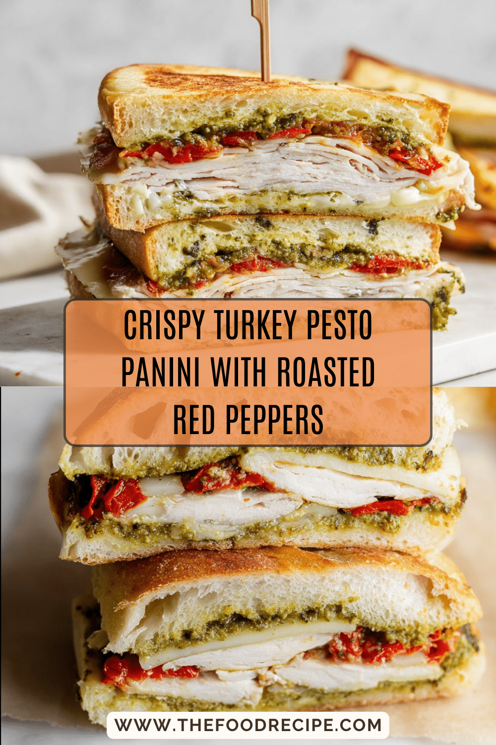 Turkey Pesto Panini – Crispy, Savory, and Irresistibly Melty