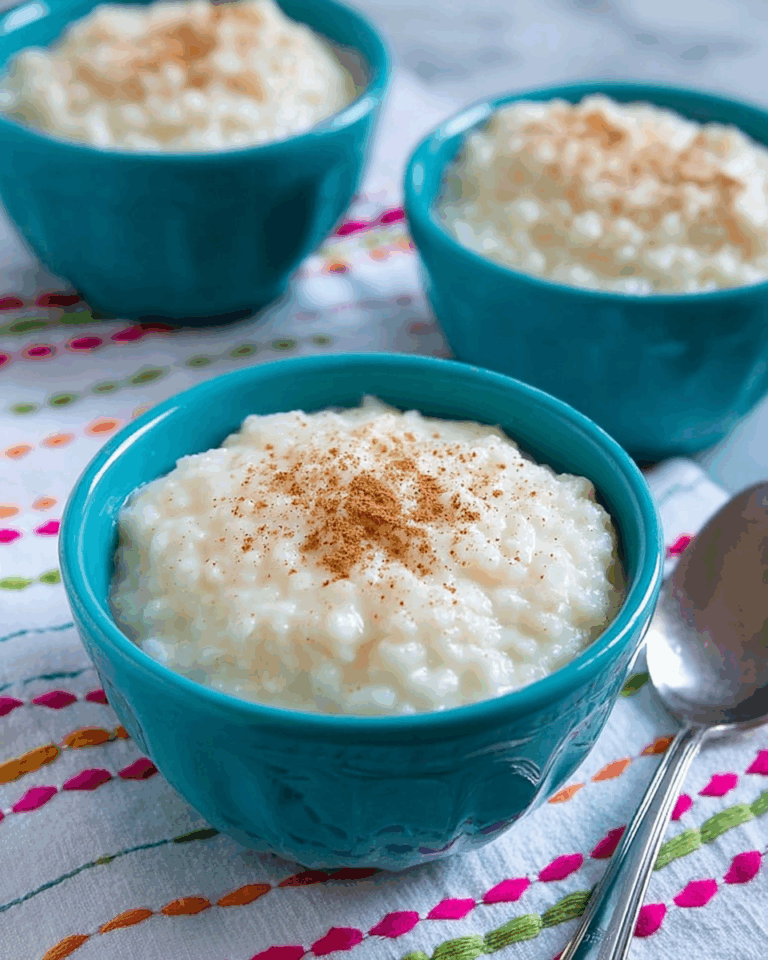 Old-Fashioned Rice Pudding: Creamy & Irresistible Dessert