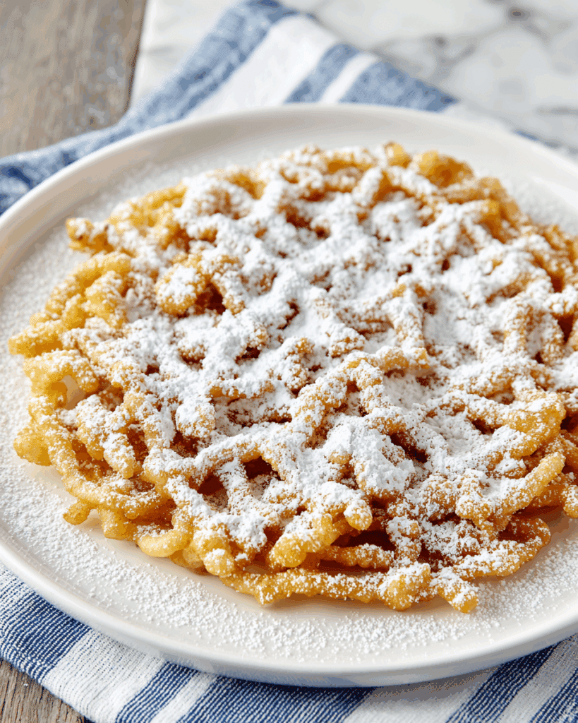 County Fair Funnel Cakes: Easy Homemade Funnel Cake Recipe