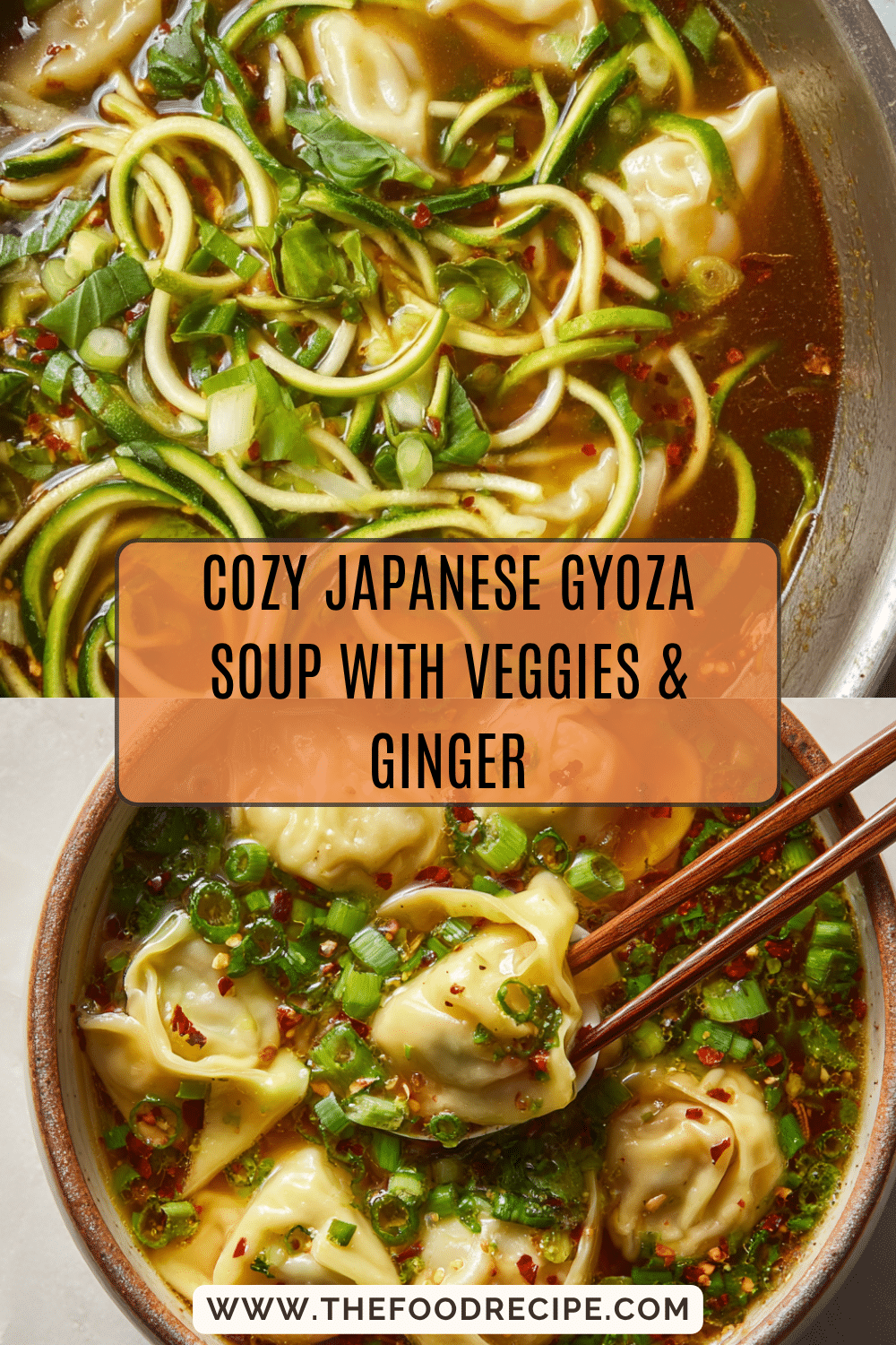 Gyoza Soup Japanese Dumpling Soup – Comfort in Every Spoonful