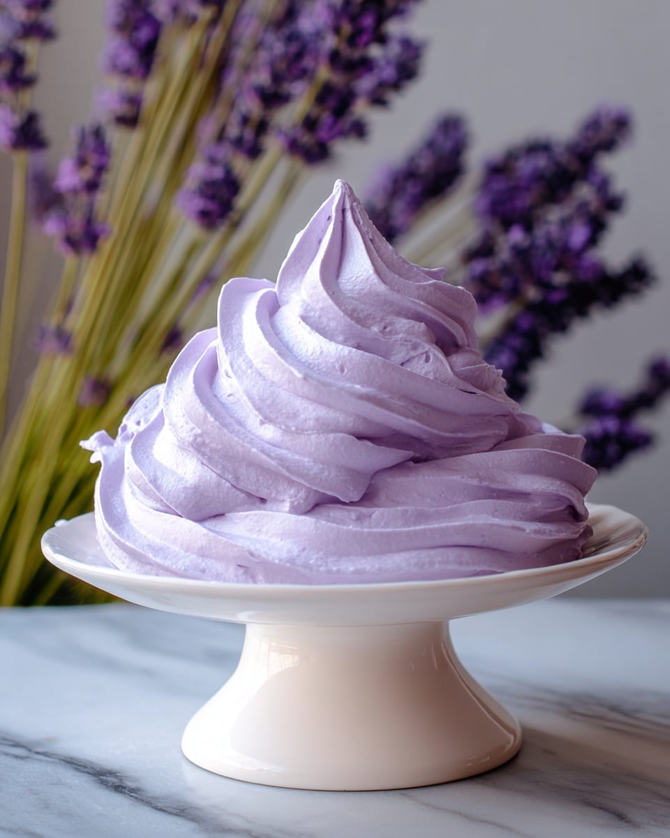 Lavender Buttercream Frosting: Fragrant Floral Cake Topping