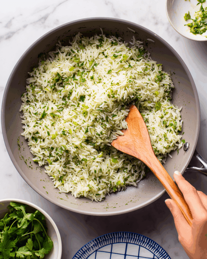 Amazing Green Rice - Delicious & Vibrant Side Dish