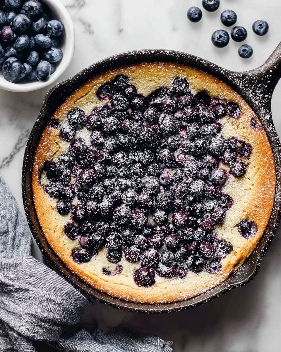 Blueberry Cream Cheese Cobbler - Irresistible & Easy Dessert