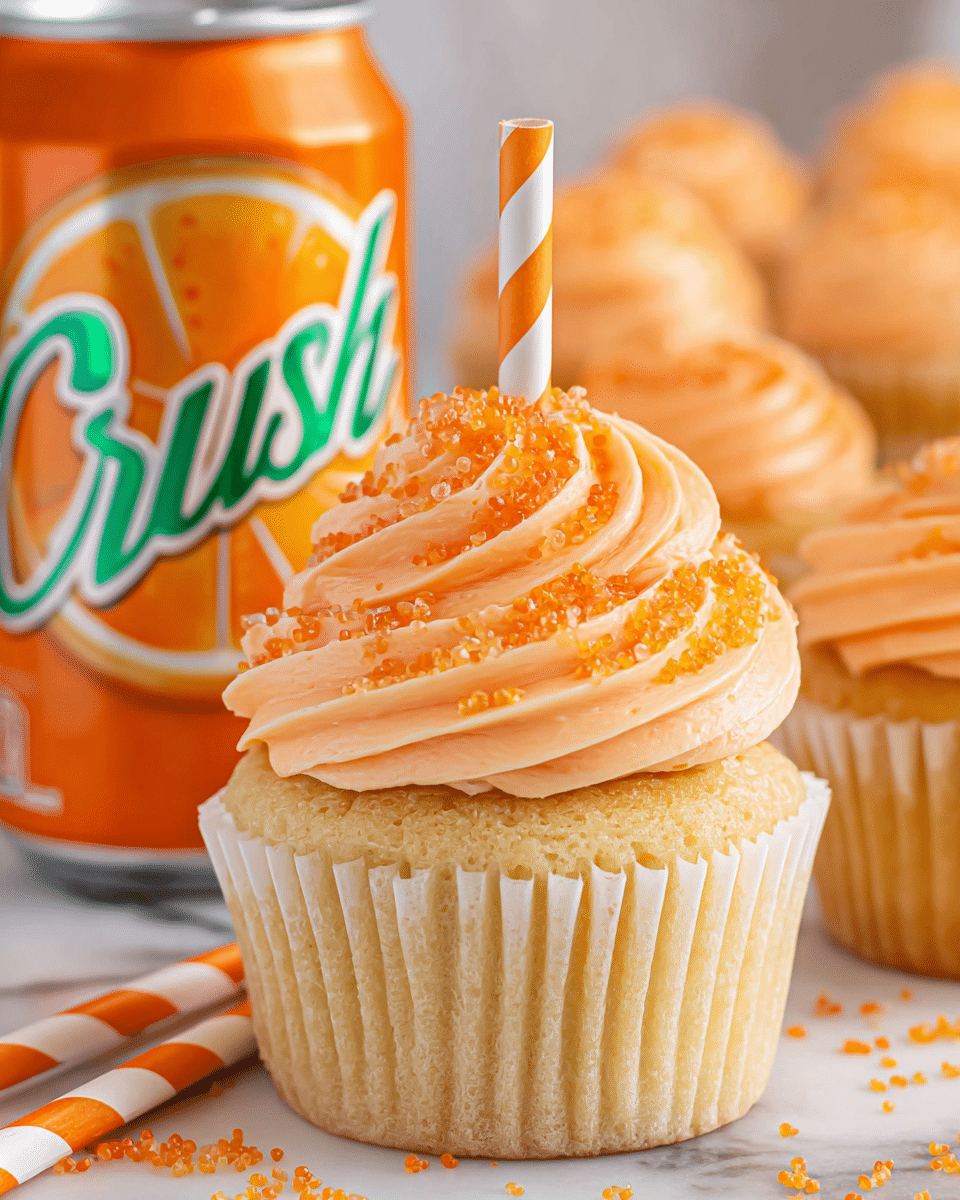 Orange Creamsicle Cupcakes - Refreshing Summer Dessert
