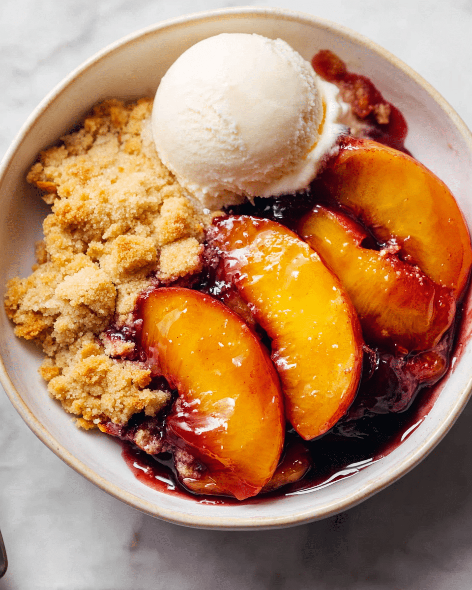 Fresh Peach Cobbler – Irresistible Summer Fruit Dessert
