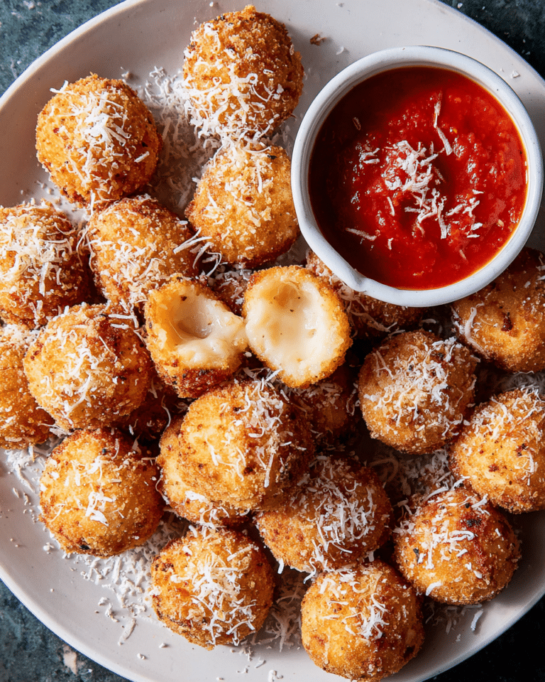 Air Fryer Cacio E Pepe Arancini: Crispy Cheesy Risotto Balls